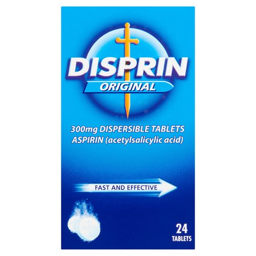 Disprin Original 300mg Dispersible Tablets 24 Tablets - Dunnes Stores