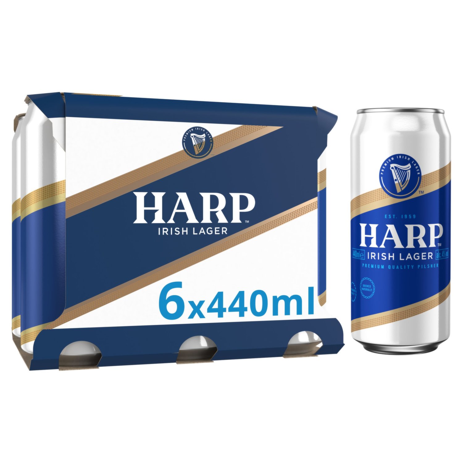 Harp Beer Logo Harp Lager 6PK 11.2oz Bottles At Whole Foods Market