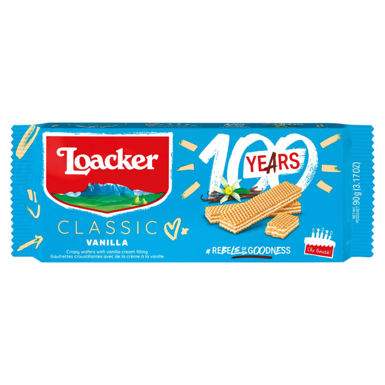 Torta Wafer Alla Vaniglia